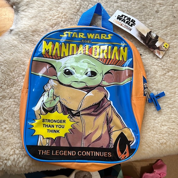 Star Wars | Accessories | New Toddler Backpack Baby Yoda Star Wars ...
